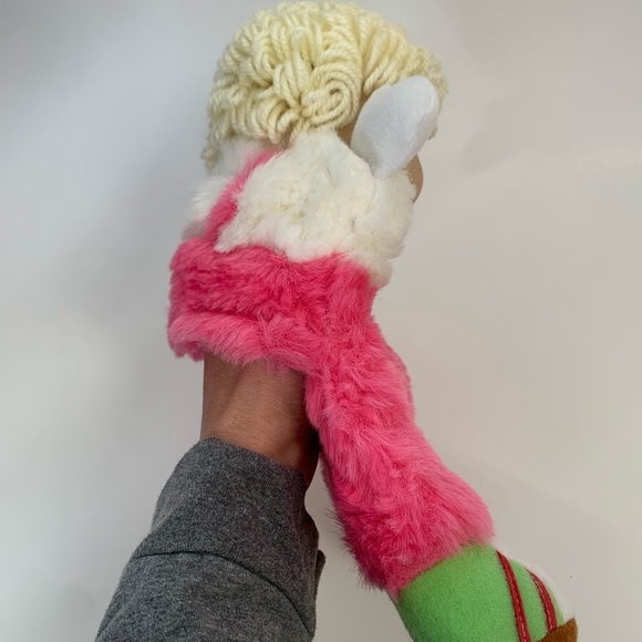 Toys | Vintage Cabbage Patch Doll Plush Hand Puppet 11 Inch Blonde Pink ...
